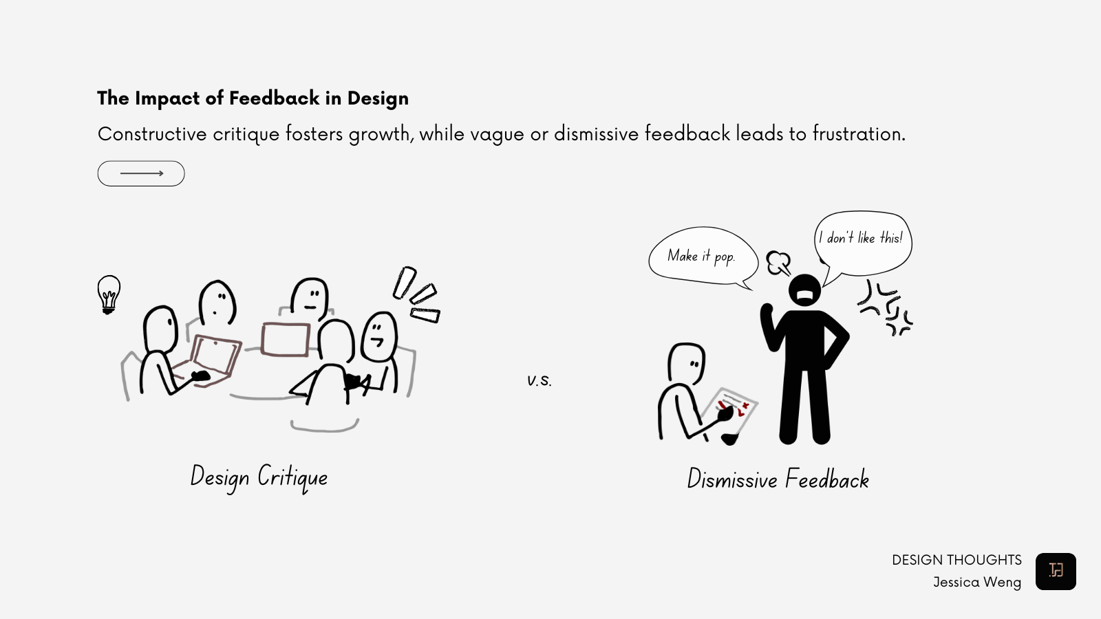 The Power of Constructive Feedback in Design – T. Jessica Weng